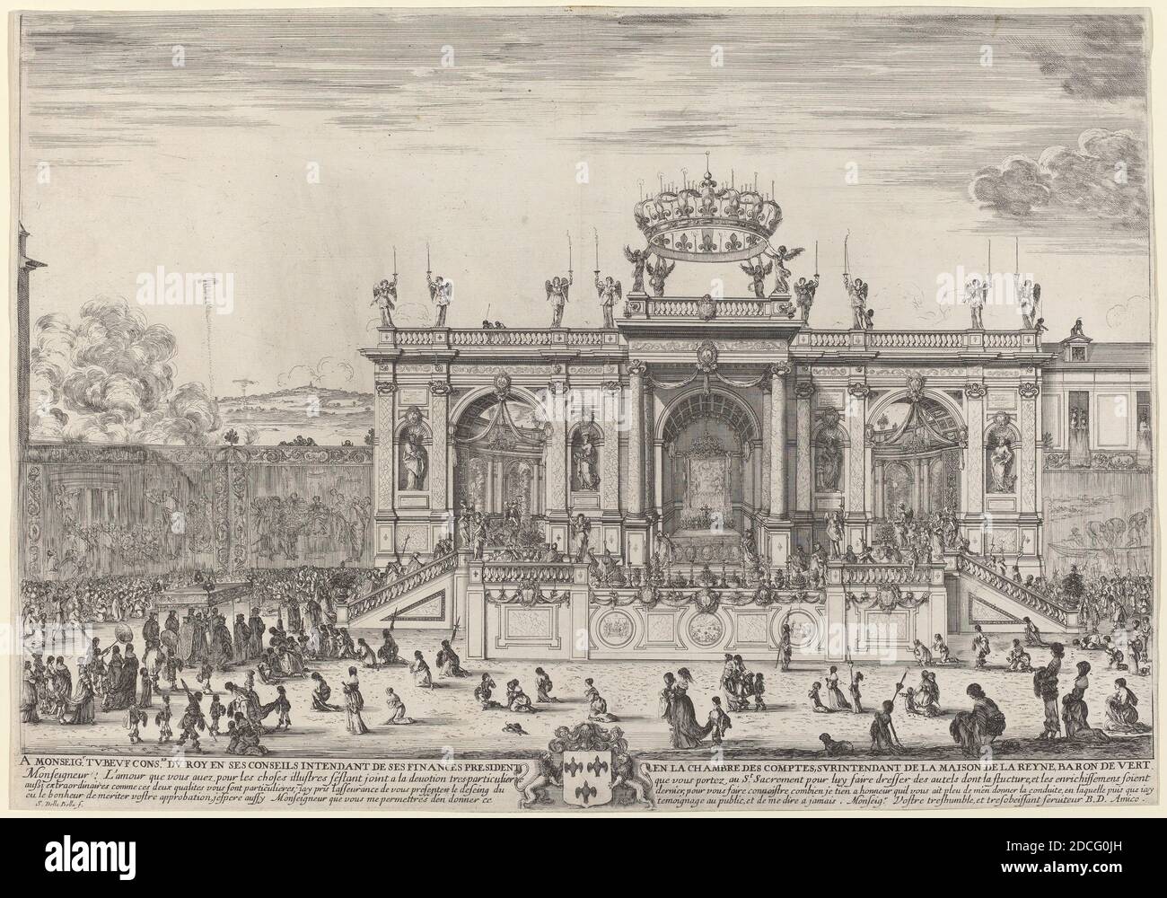 Stefano Della Bella, (artist), Florentine, 1610 - 1664, Altar for ...