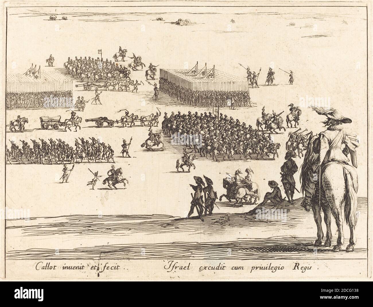 Jacques Callot, (artist), French, 1592 - 1635, The Review, c. 1627/1628 ...