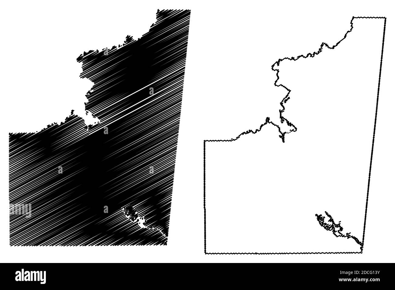 Lowndes County, Mississippi (U.S. county, United States of America, USA ...
