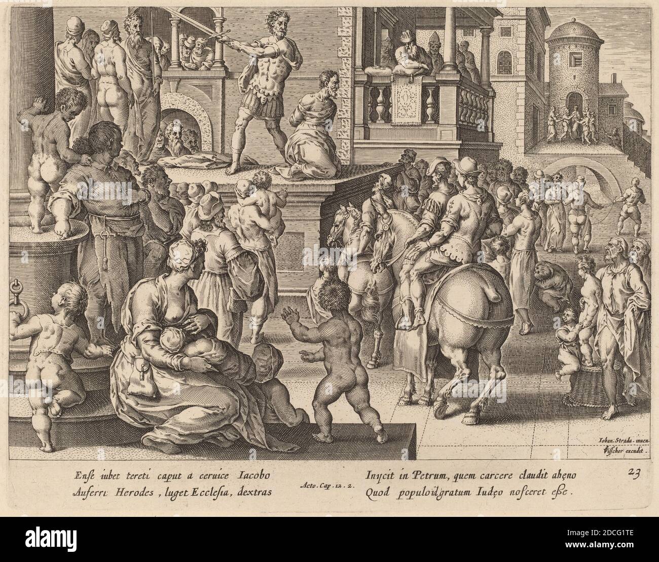 Philip Galle, (artist), Flemish, 1537 - 1612, Jan van der Straet ...