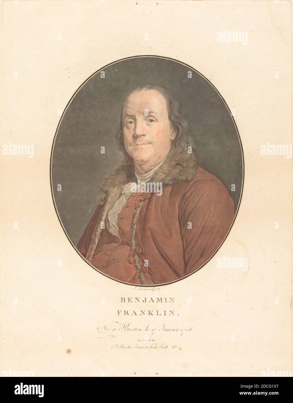 Jean francois janinet and joseph siffred duplessis hi-res stock ...