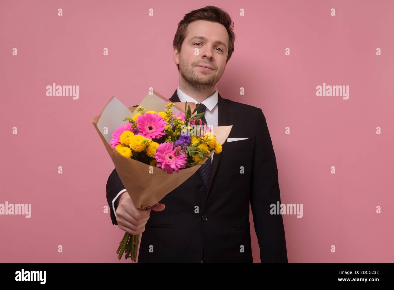 Handsome guy making proposal hi-res stock photography and images - Alamy