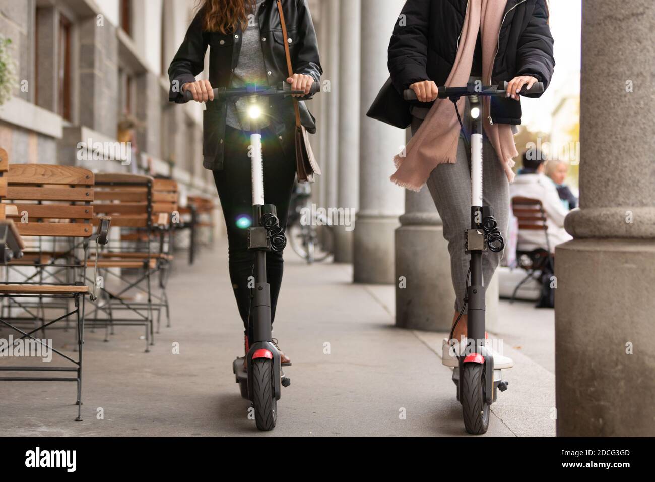 Teenager scooter bike hi-res stock photography and images - Alamy