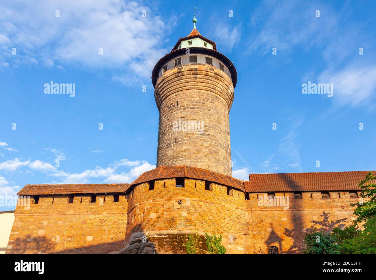 Sinwell Tower, Nuremberg Castle, Nuremberg, Bavaria, Germany, Europe ...