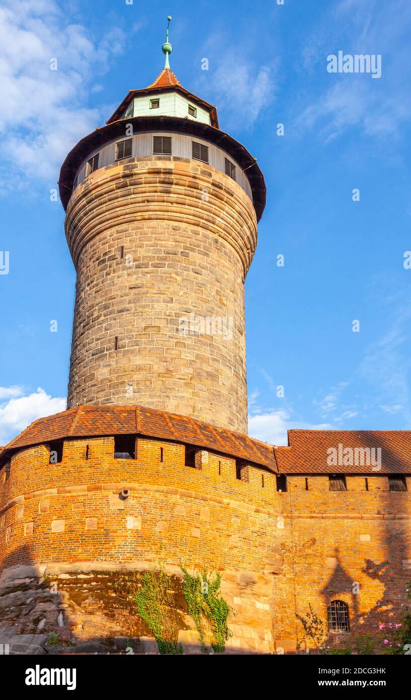 Sinwell Tower, Nuremberg Castle, Nuremberg, Bavaria, Germany, Europe ...