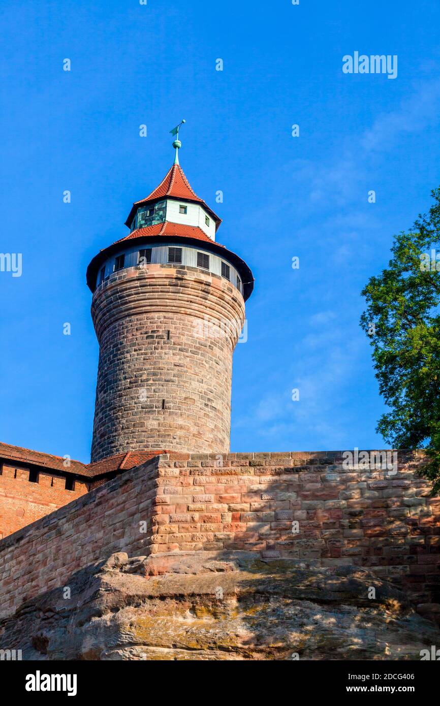 Sinwell Tower, Nuremberg Castle, Nuremberg, Bavaria, Germany, Europe ...