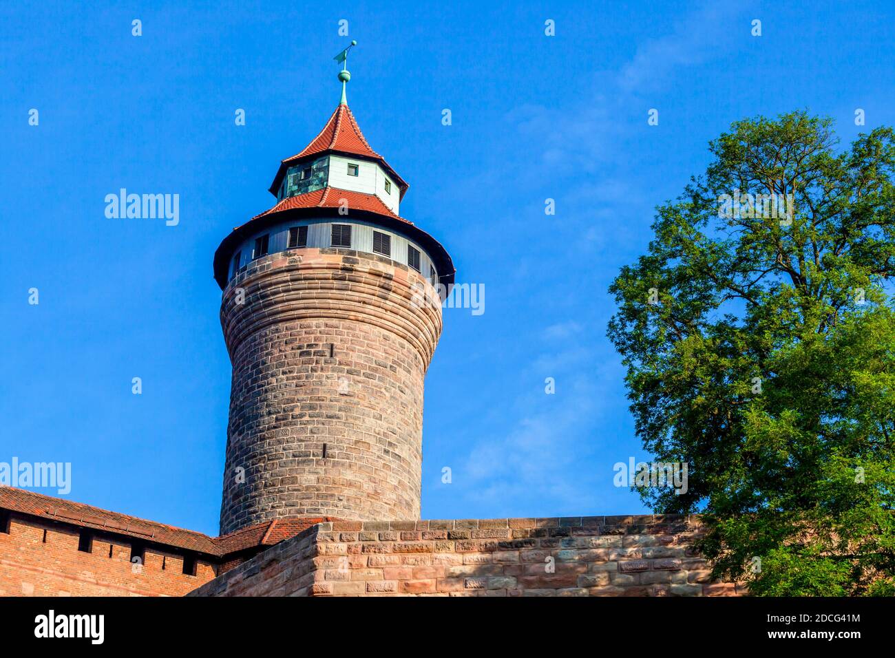 Sinwell Tower, Nuremberg Castle, Nuremberg, Bavaria, Germany, Europe ...