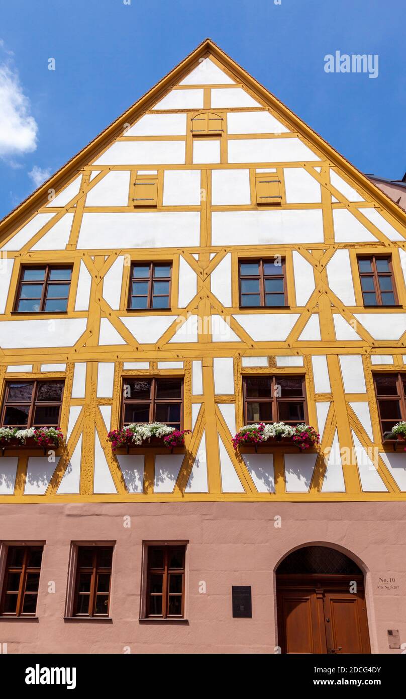 Germany old half timber house houses building buildings hi-res stock ...