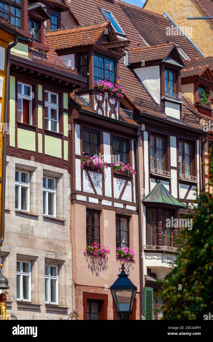 Germany old half timber house houses building buildings hi-res stock ...