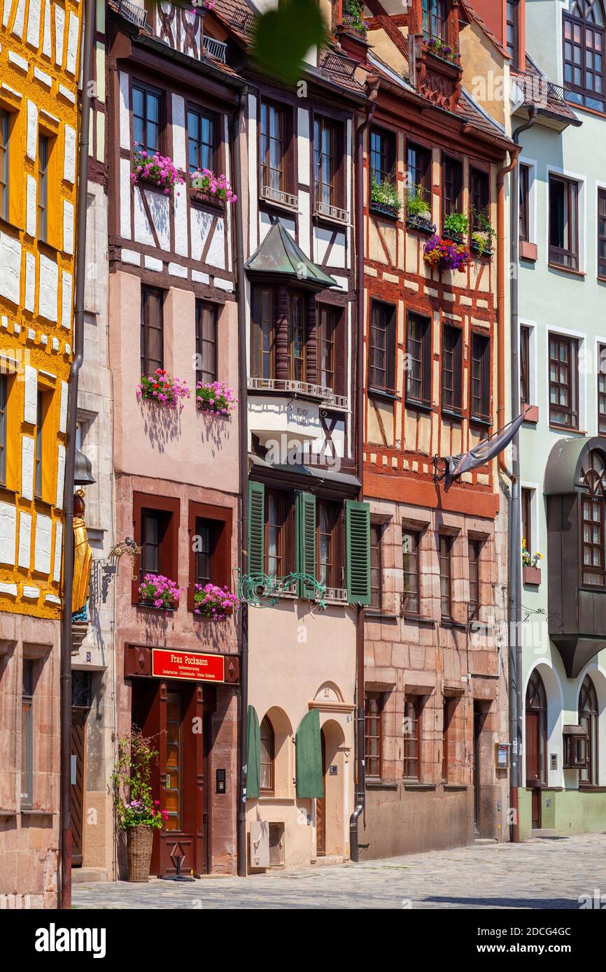 Germany old half timber house houses building buildings hi-res stock ...