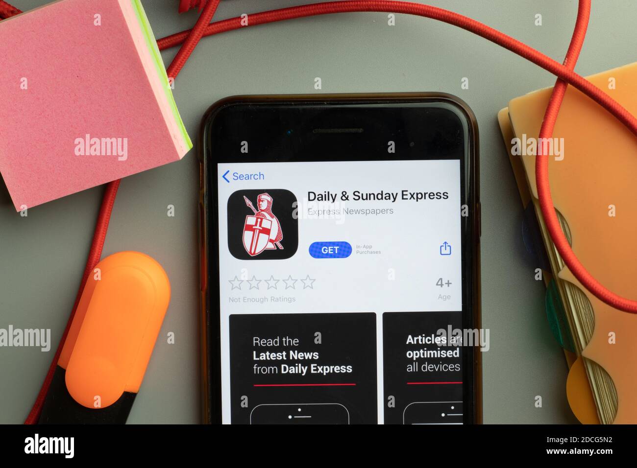 Sunday express logo hi-res stock photography and images - Alamy