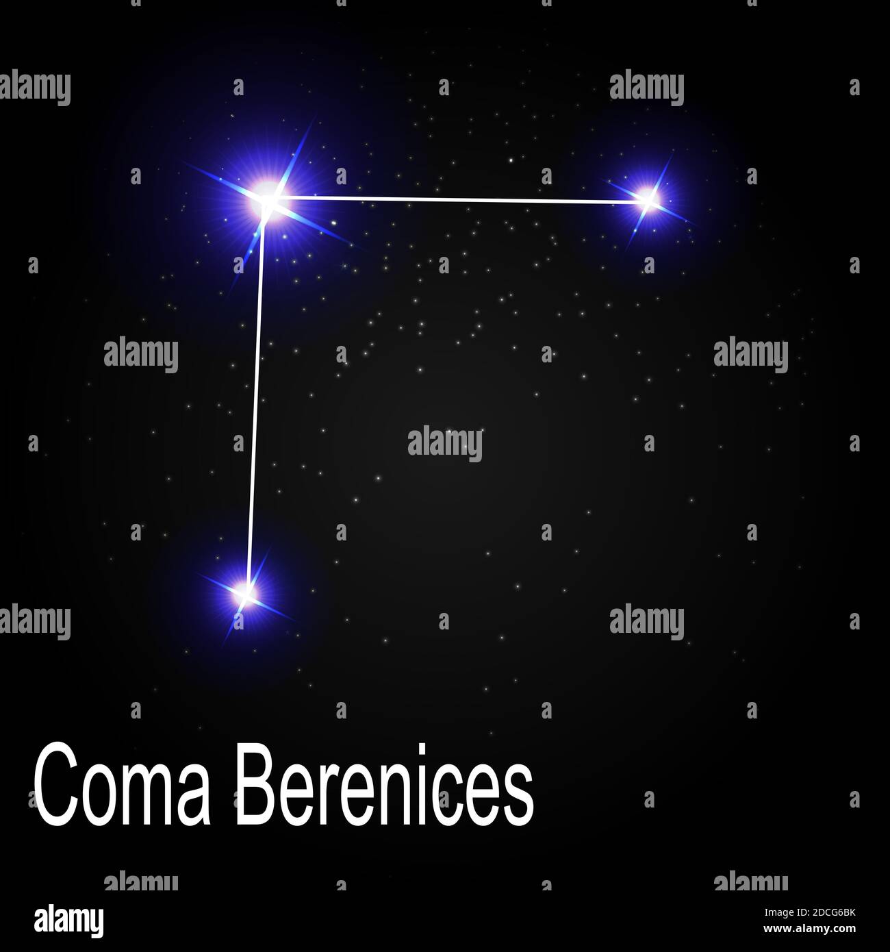 Coma Berenices Starcluster