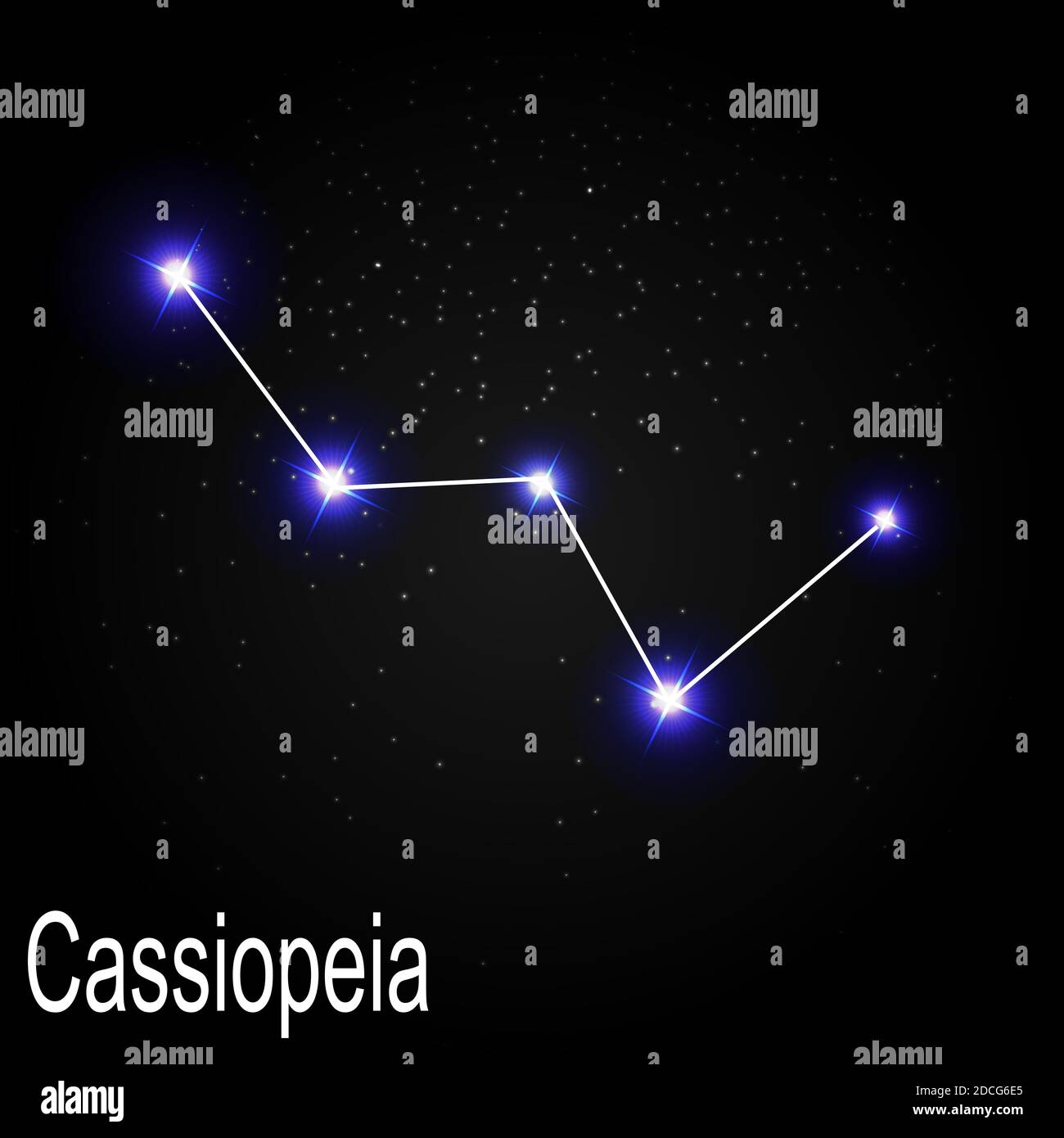 Constellations Cassiopeia