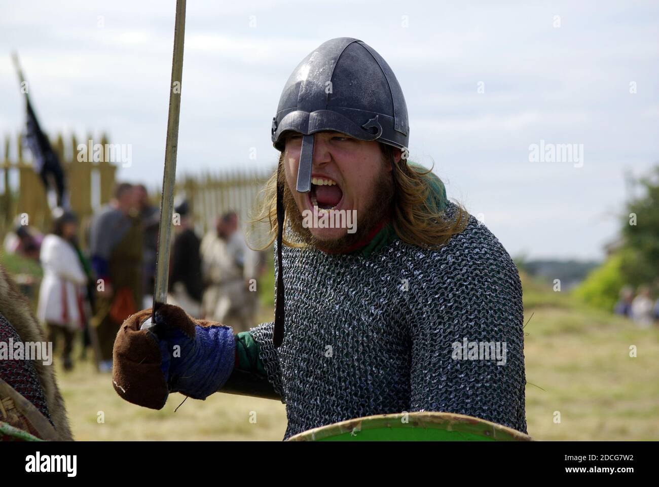 Amlwch Viking Festival Stock Photo - Alamy