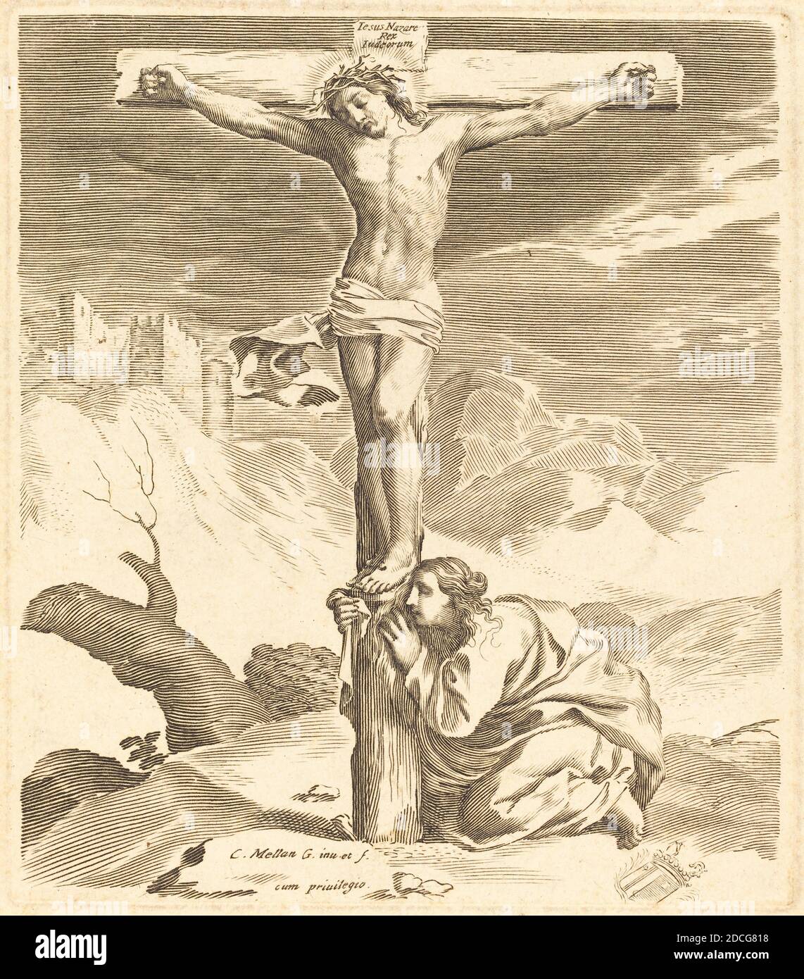 Cross engraving hi-res stock photography and images - Alamy