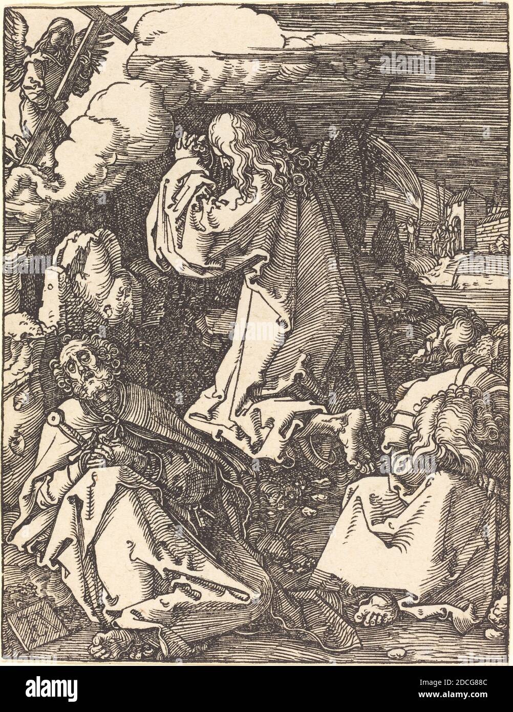 Albrecht Dürer, (artist), German, 1471 - 1528, Christ on the Mount of ...