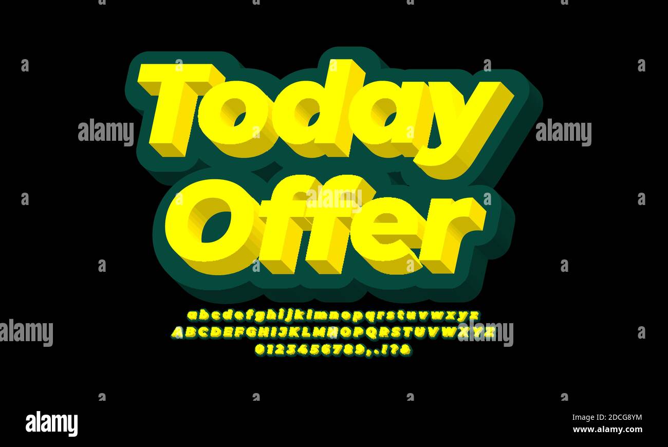 Glowing yellow neon alphabet letters hi-res stock photography and ...