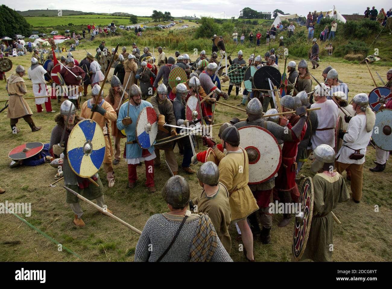 Viking shield wales hi-res stock photography and images - Alamy