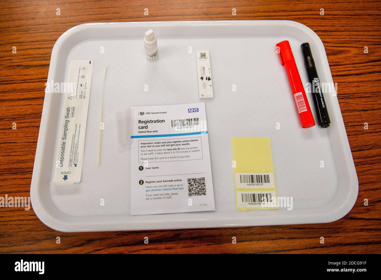 Lateral flow device test kit hi-res stock photography and images - Alamy