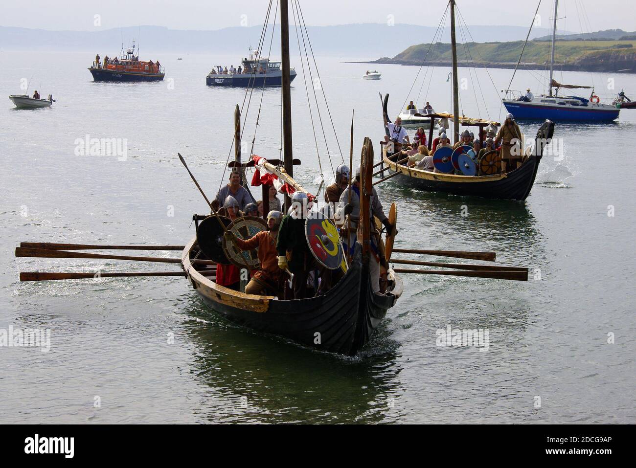 Amlwch viking festival hi-res stock photography and images - Alamy