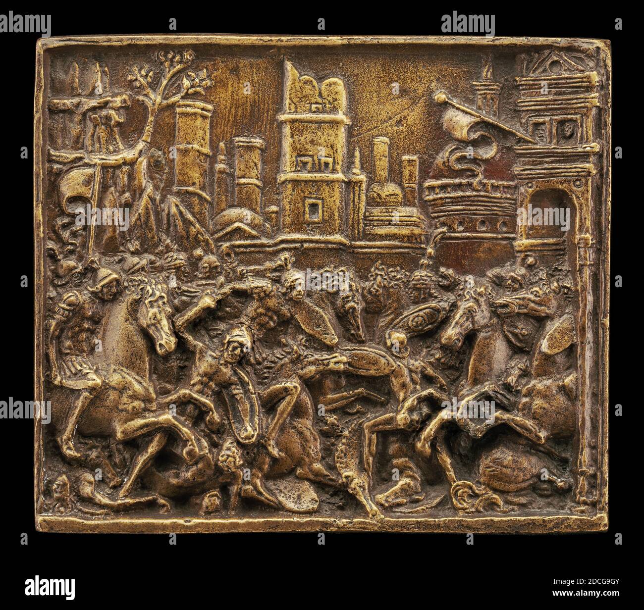 Andrea Briosco, called Riccio, (sculptor), Paduan, 1470 - 1532, Combat ...