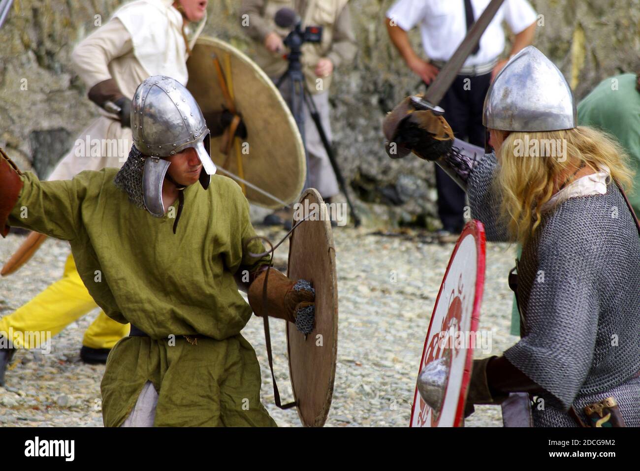 Viking shield wales hi-res stock photography and images - Alamy