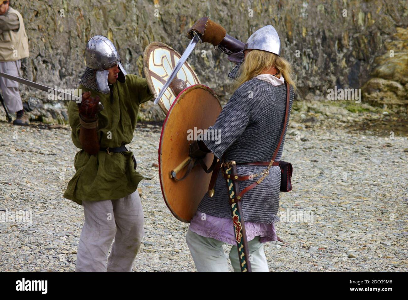 Viking shield wales hi-res stock photography and images - Alamy