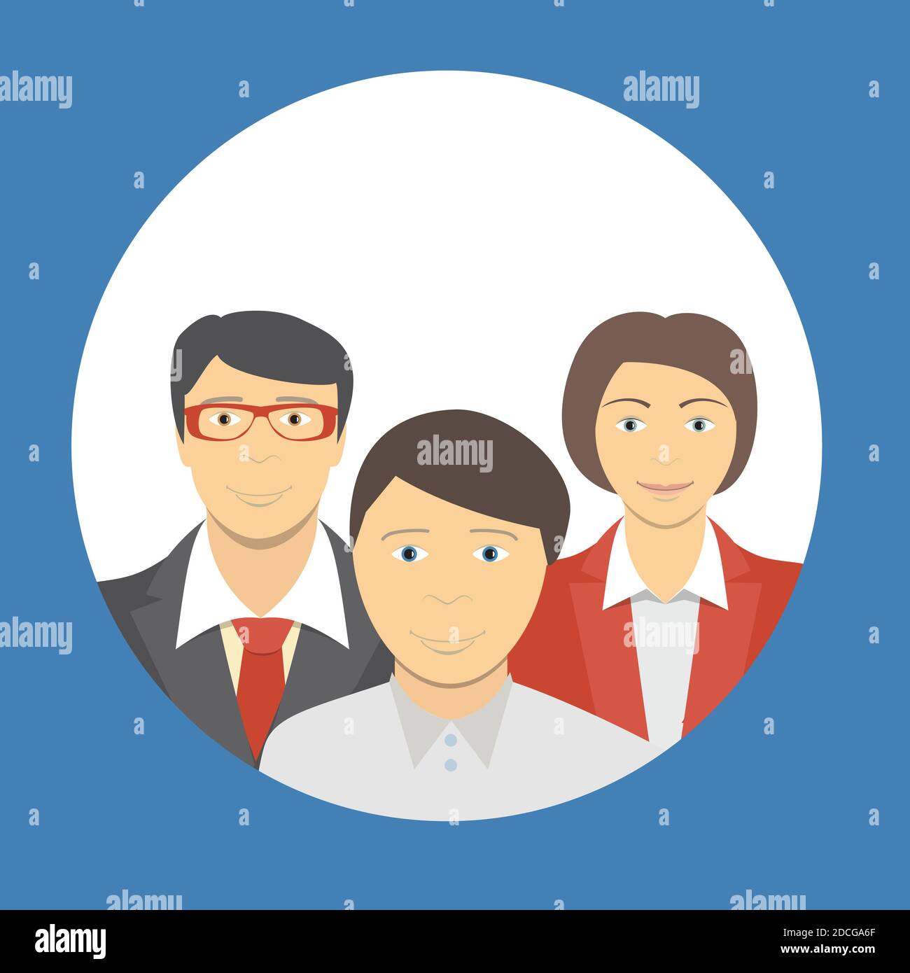 Helping an Individual Person, Student, Business Concept. Illustration ...