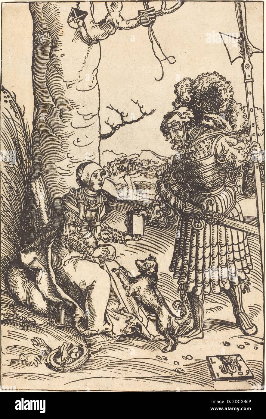 Lucas Cranach the Elder, (artist), German, 1472 - 1553, David and ...