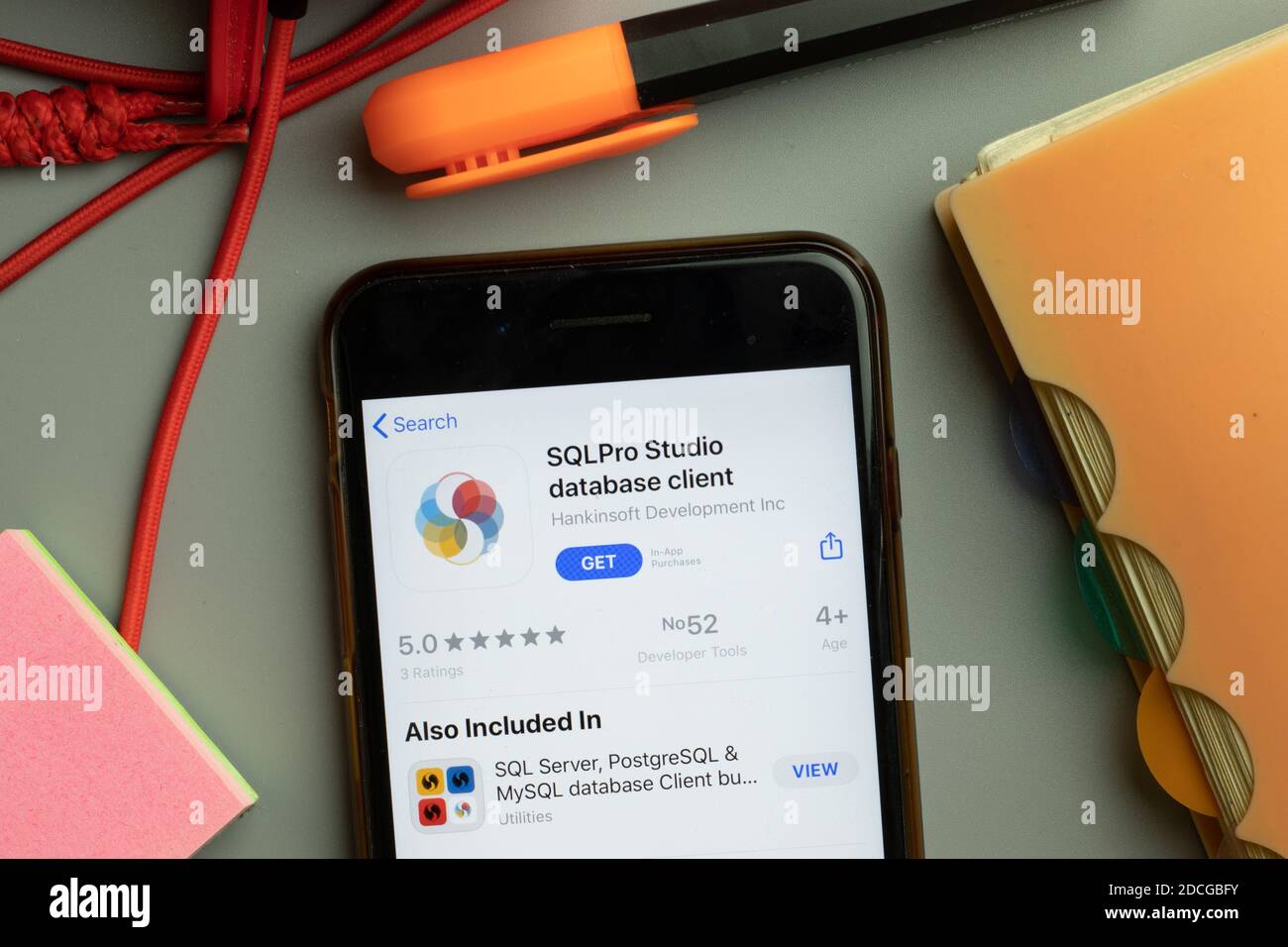 New York, United States - 7 November 2020: SQLPro Studio database ...