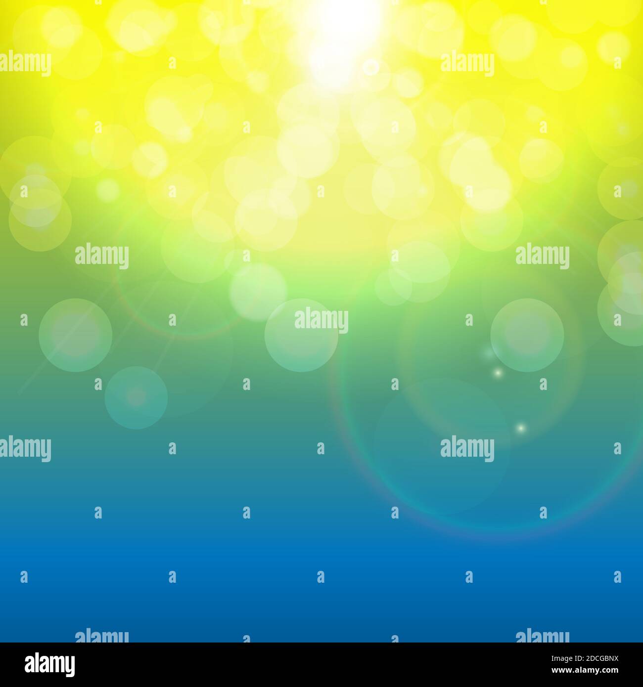 Shiny Spring Natural Background. Illustration Stock Photo - Alamy