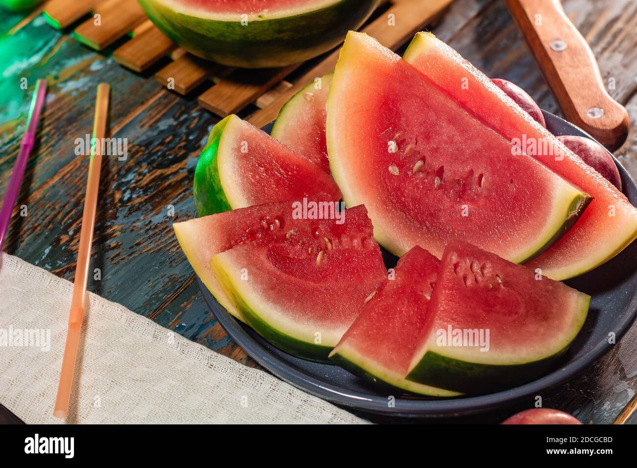 Seedless Watermelon High Resolution Stock Photography and Images - Alamy