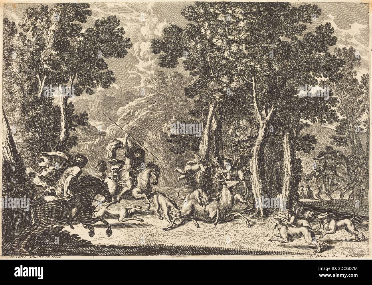 The stag hunt hi-res stock photography and images - Alamy
