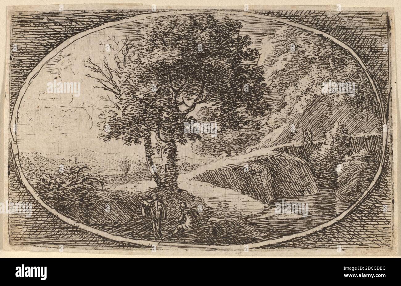 Herman van Swanevelt, (artist), Dutch, c. 1600 - 1655, A Winding Road ...