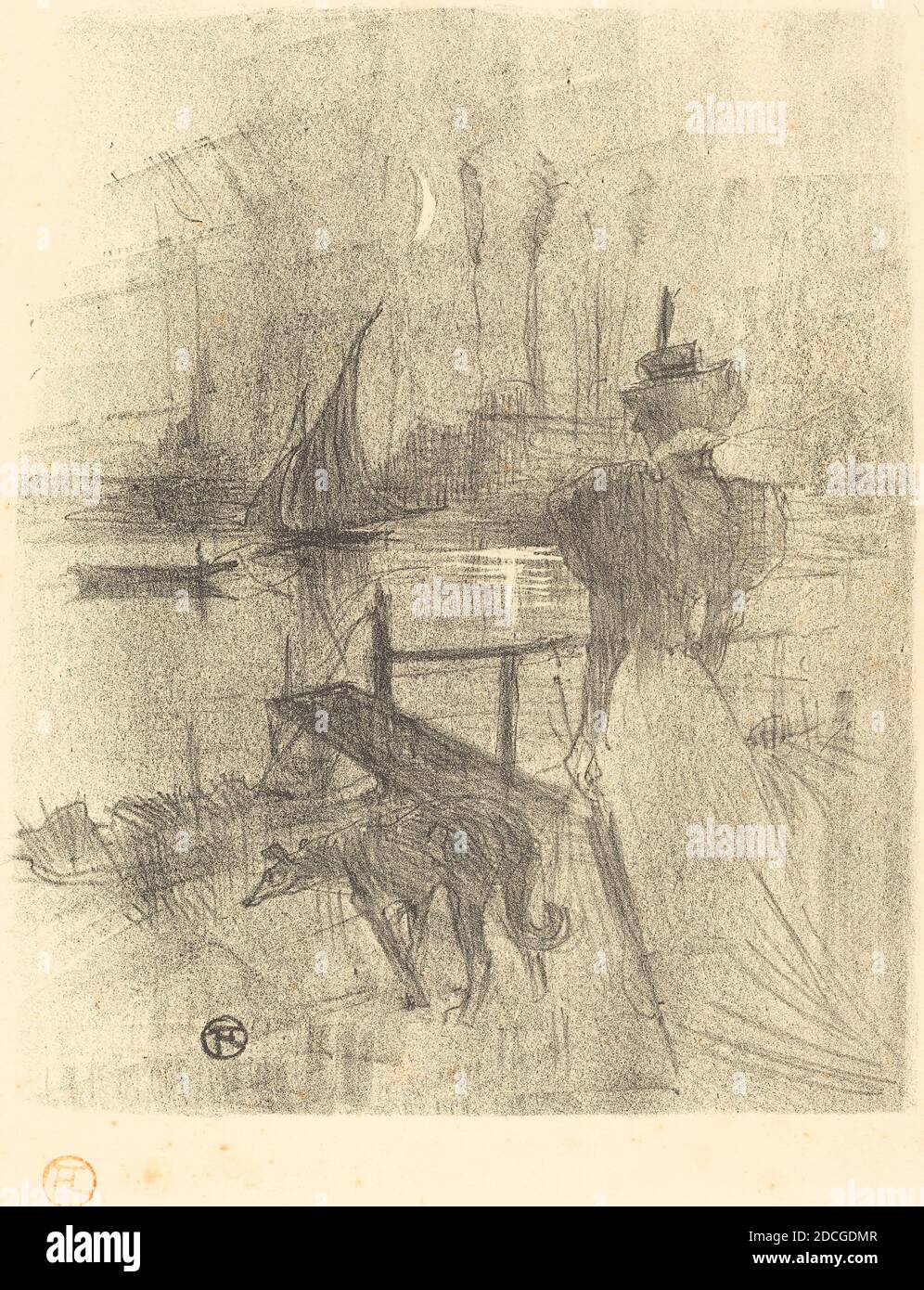 Henri de Toulouse-Lautrec, (artist), French, 1864 - 1901, Adieu, 1895 ...