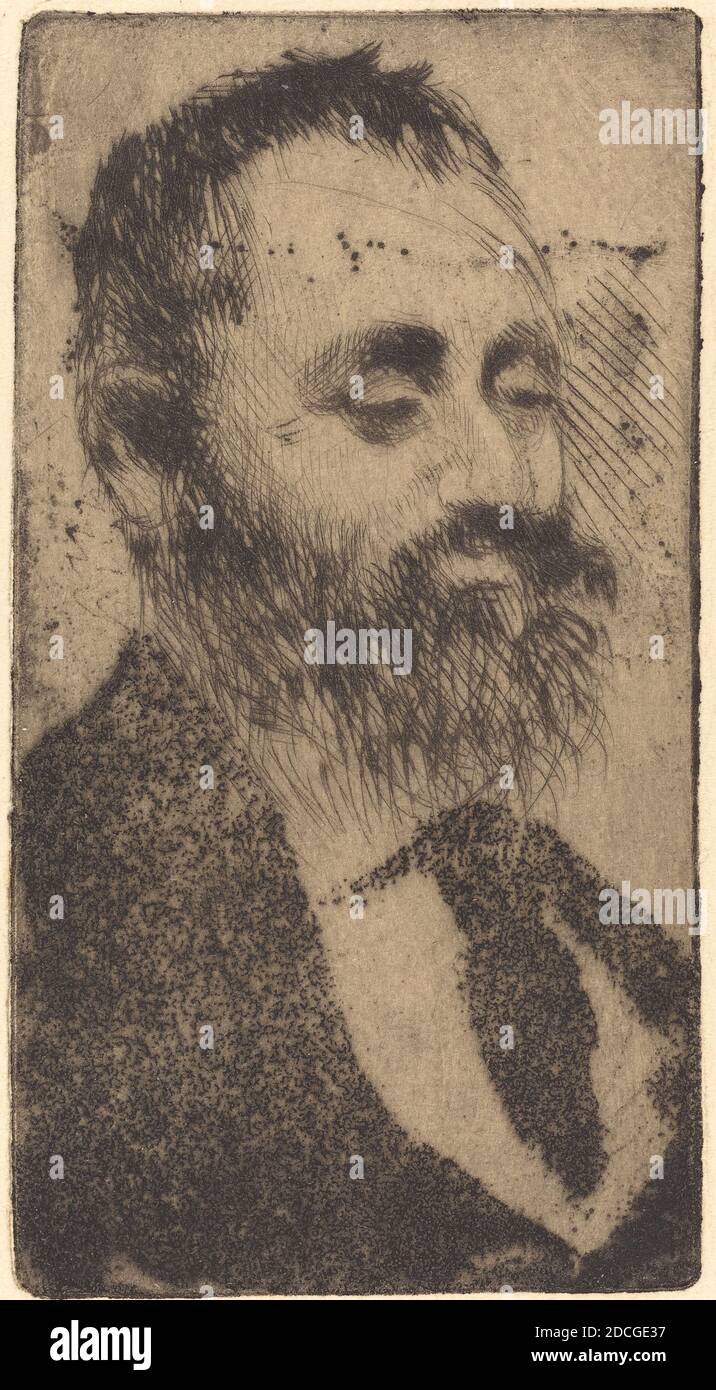 Edgar Degas, (artist), French, 1834 - 1917, Alphonse Hirsch, 1875 ...