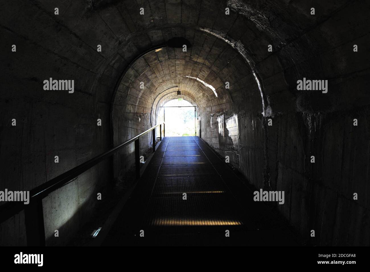 tunnel vision as a symbol for human fear and anxiety Stock Photo - Alamy