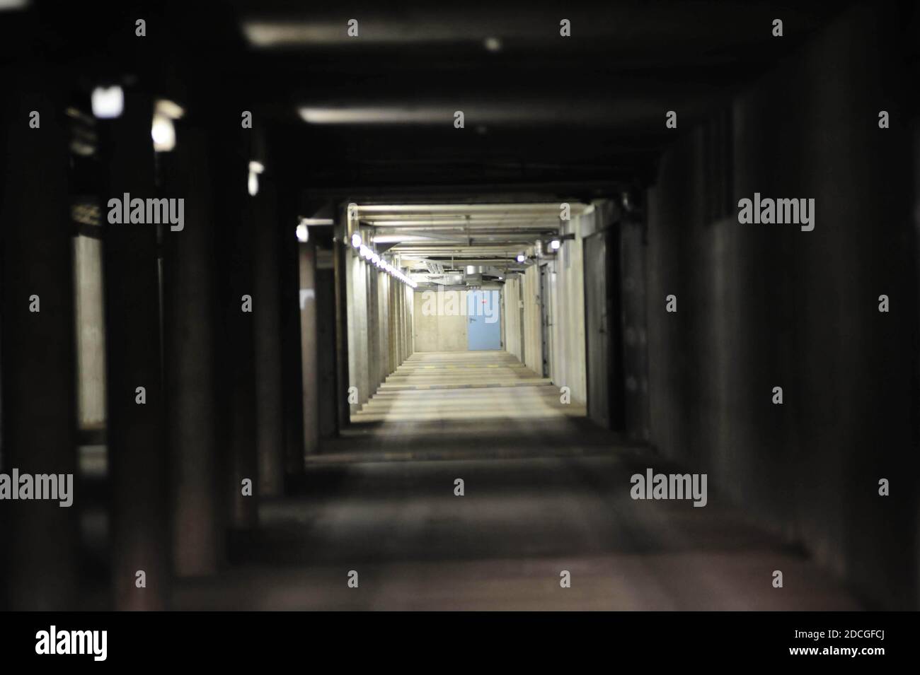 tunnel vision as a symbol for human fear and anxiety Stock Photo - Alamy