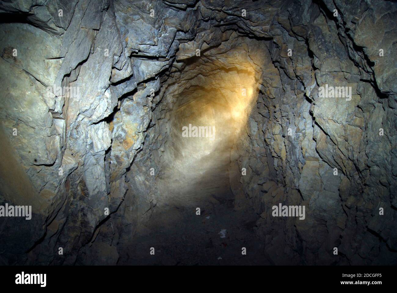 tunnel vision as a symbol for human fear and anxiety Stock Photo - Alamy