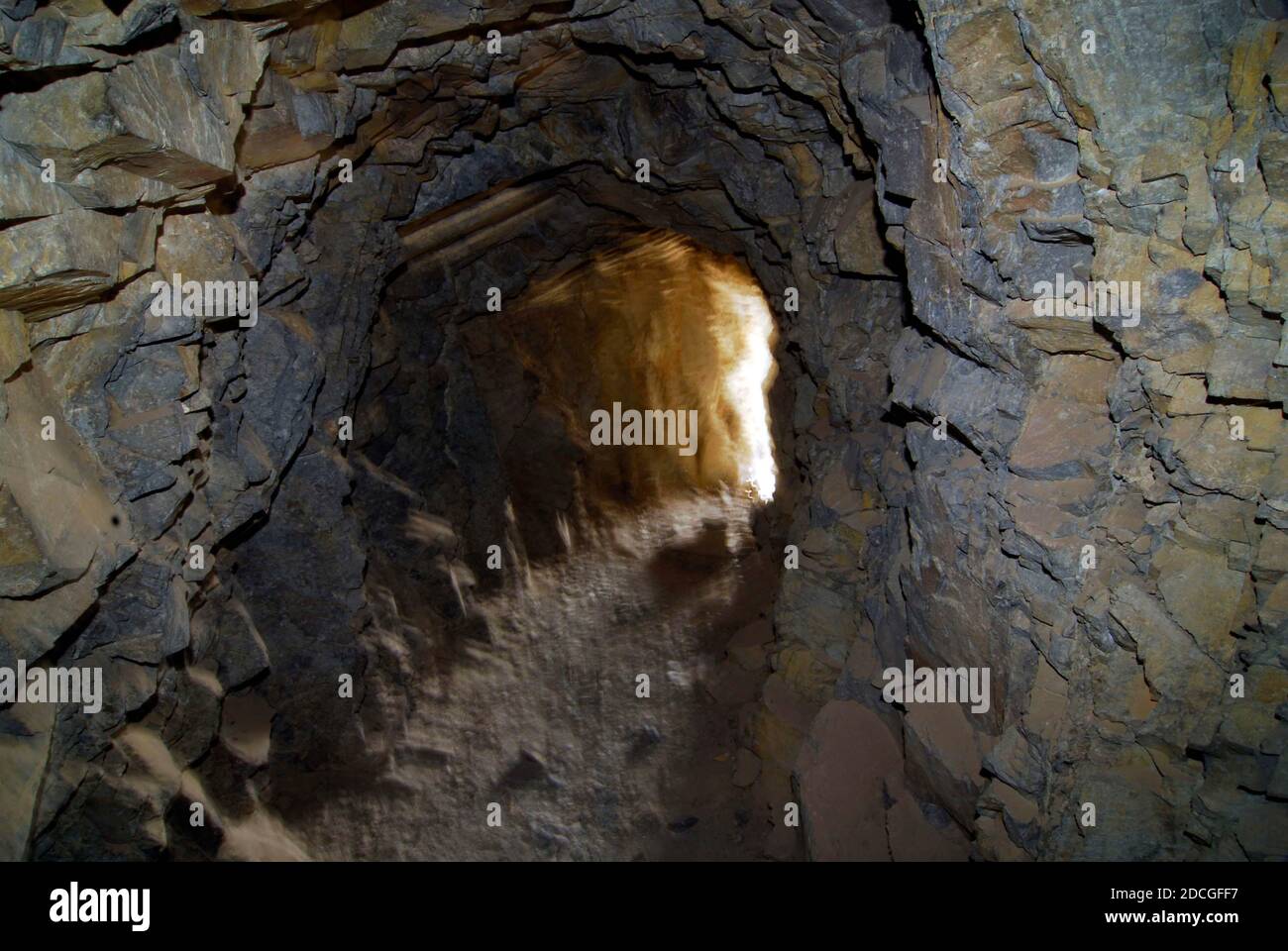tunnel vision as a symbol for human fear and anxiety Stock Photo - Alamy