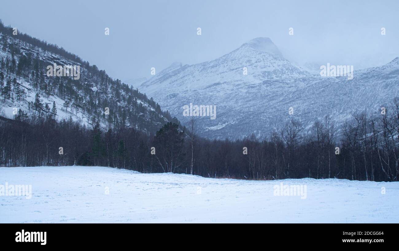Norway hiking snow hi-res stock photography and images - Alamy