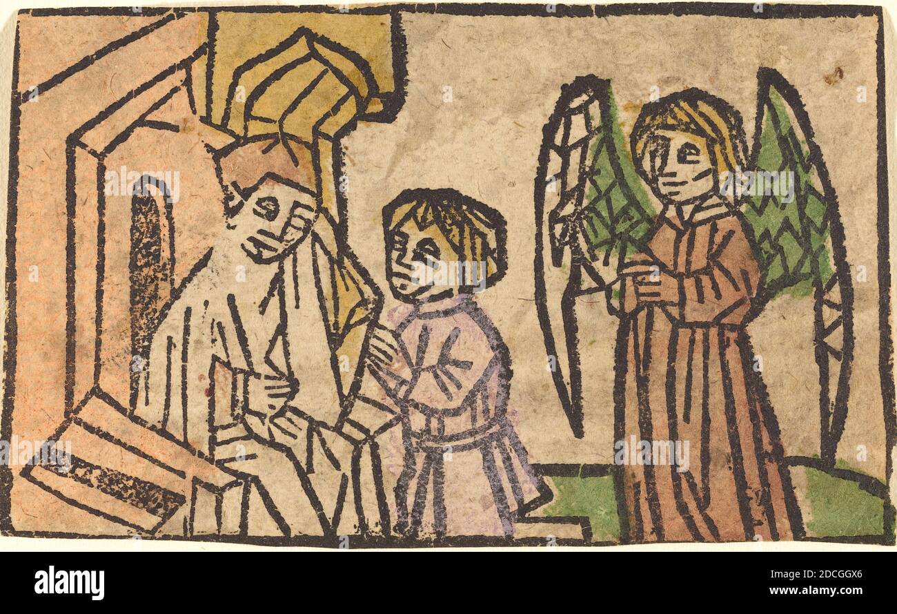 German 15th Century, (artist), Confession, Eight Scenes Illustrating ...