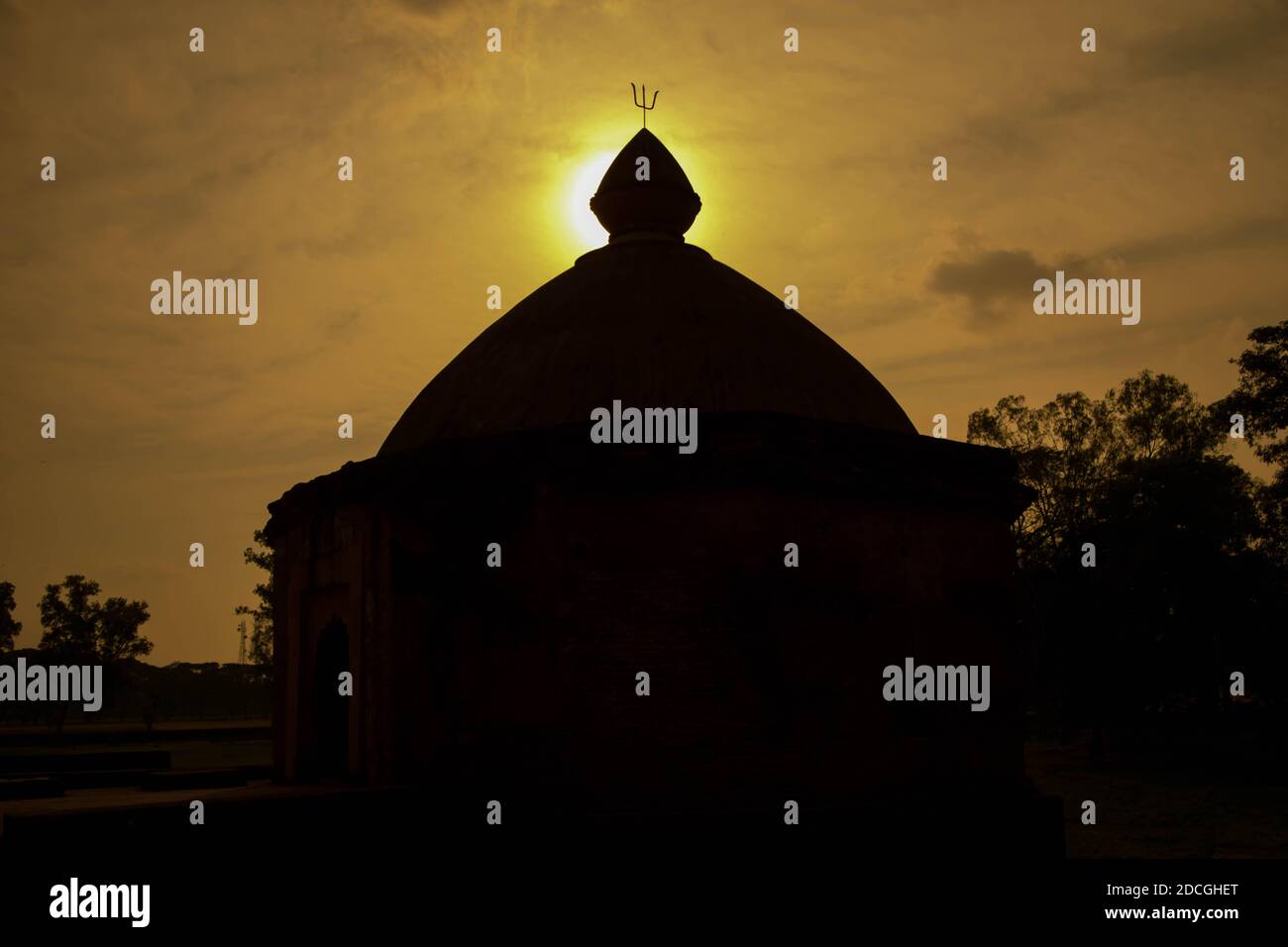 Sunset view at Talatal Ghar in Rangpur, Sivasagar, Assam. Grandest ...
