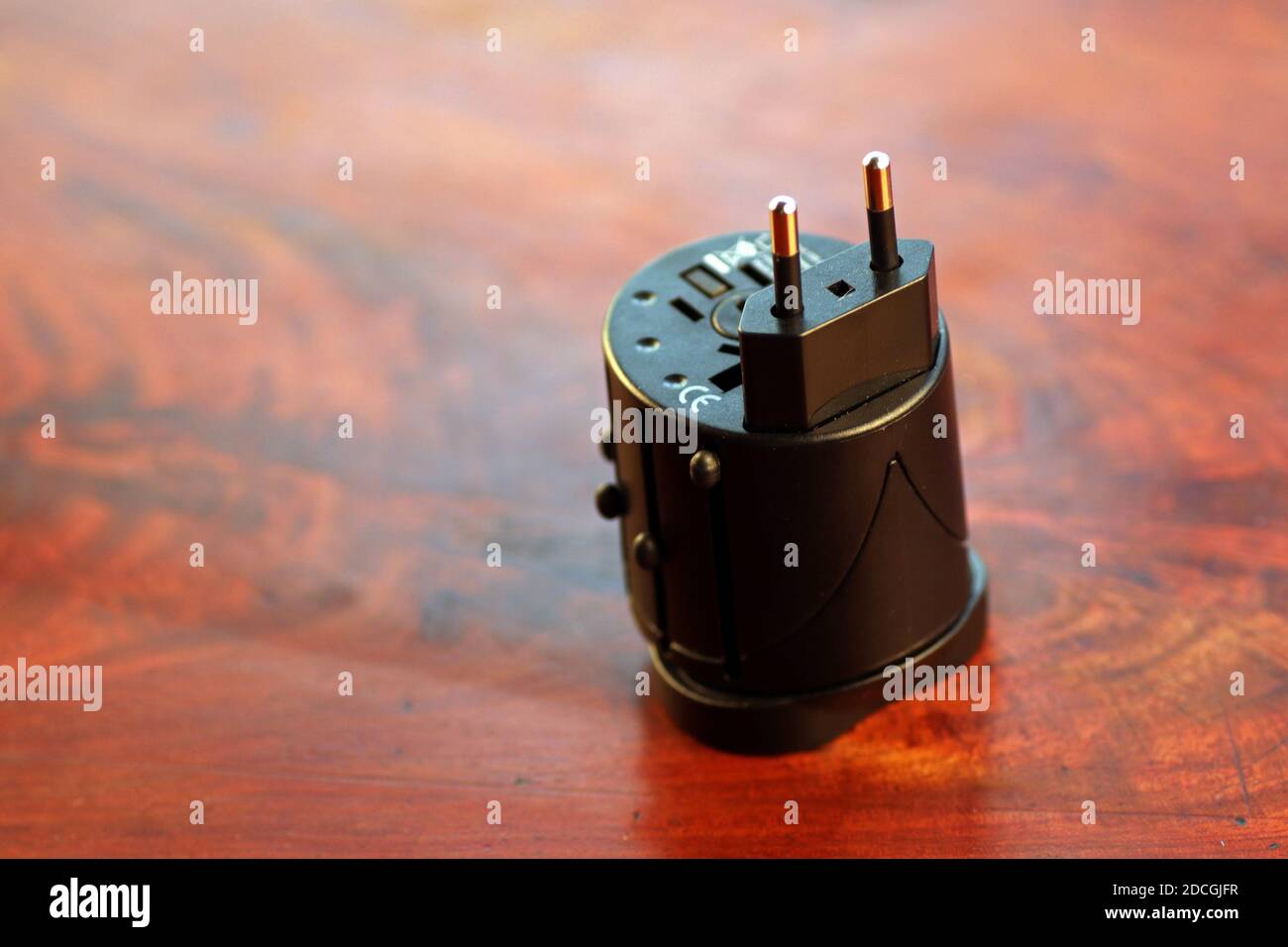European plug adapter hi-res stock photography and images - Alamy