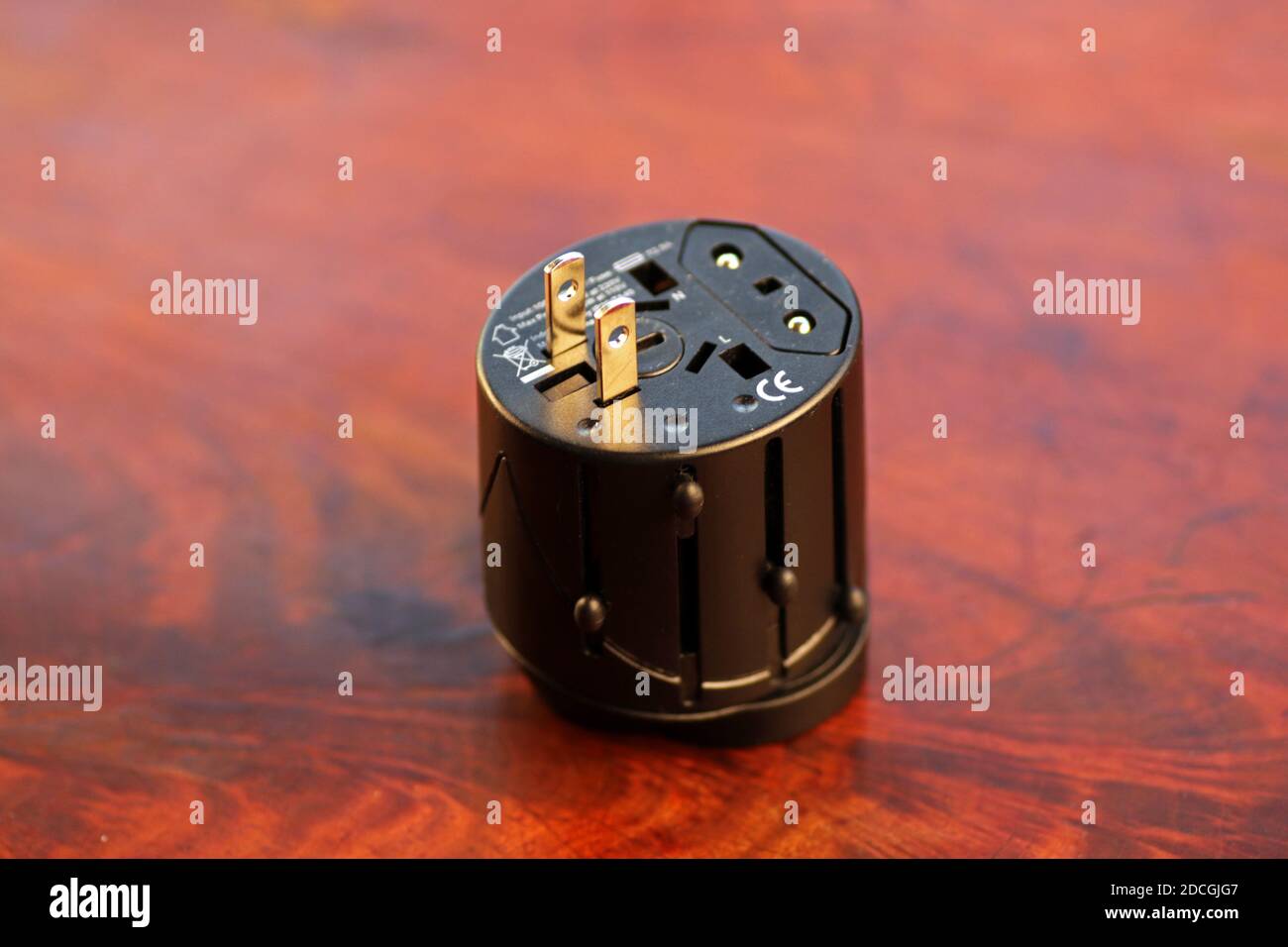 Travel adapter to american plug Stock Photo - Alamy