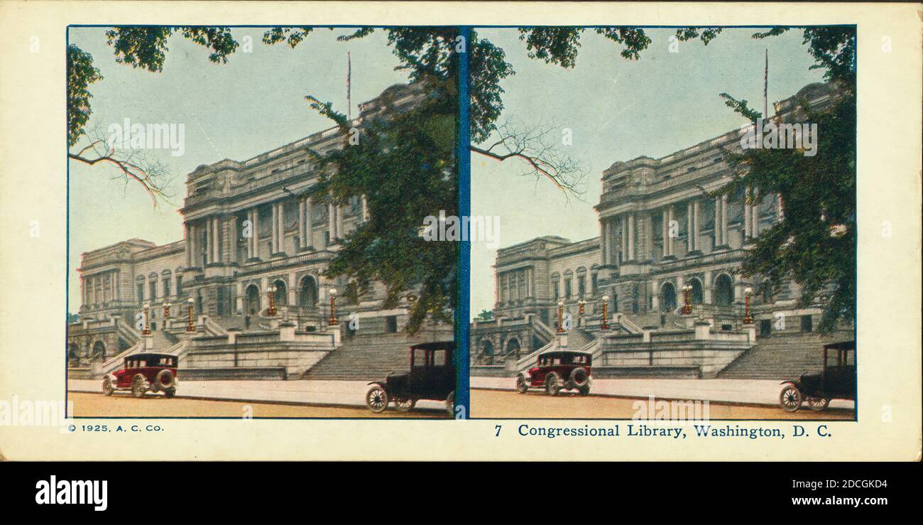 Congressional library 1898 hi-res stock photography and images - Alamy