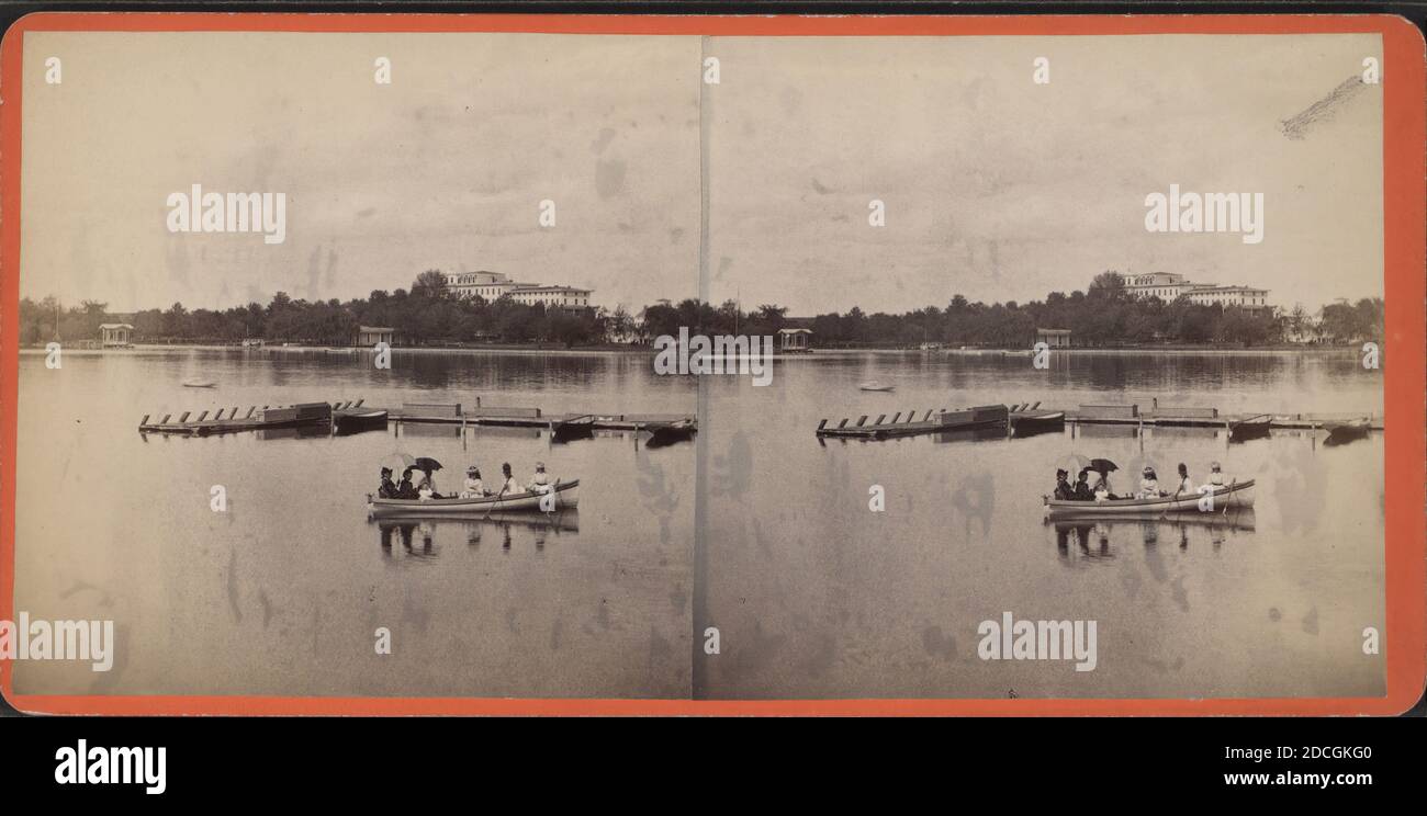 Boating on the Lake Mahopac., New York (State), Mahopac, Lake (N.Y ...