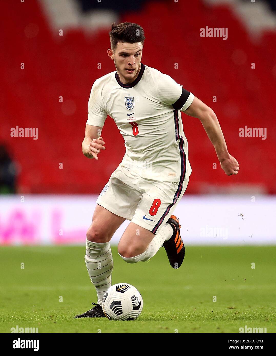 England's Declan Rice during the UEFA Nations League match at Wembley ...