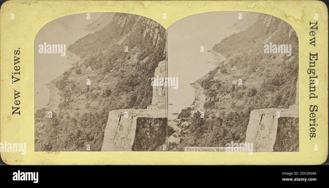 The Palisades, Hudson River., Cliffs, New York (State), Hudson River (N ...