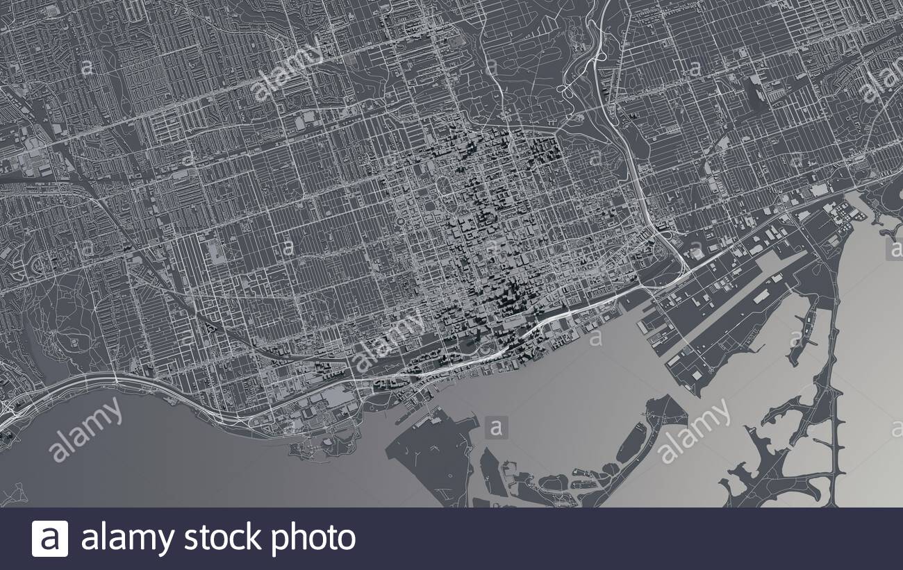 Toronto Map High Resolution Stock Photography and Images - Alamy